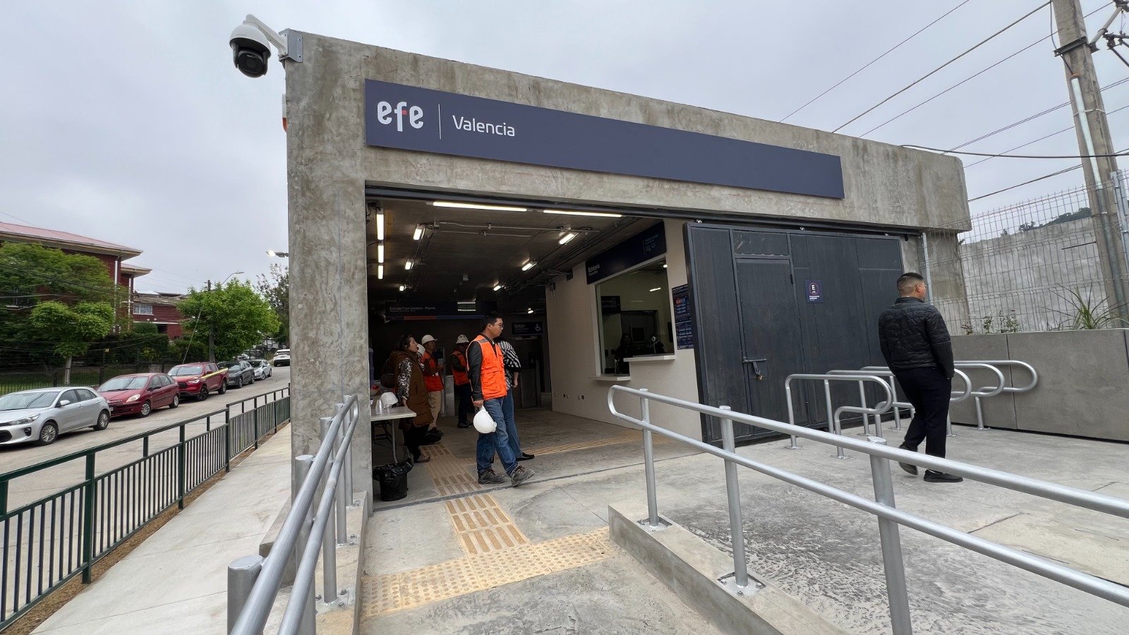 Estación Valencia entra en fase final: EFE Valparaíso inicia pruebas ...